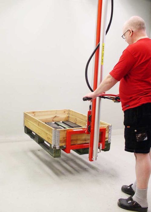 Lift, turn and stack pallets | What needs lifting? | Lifts All AB