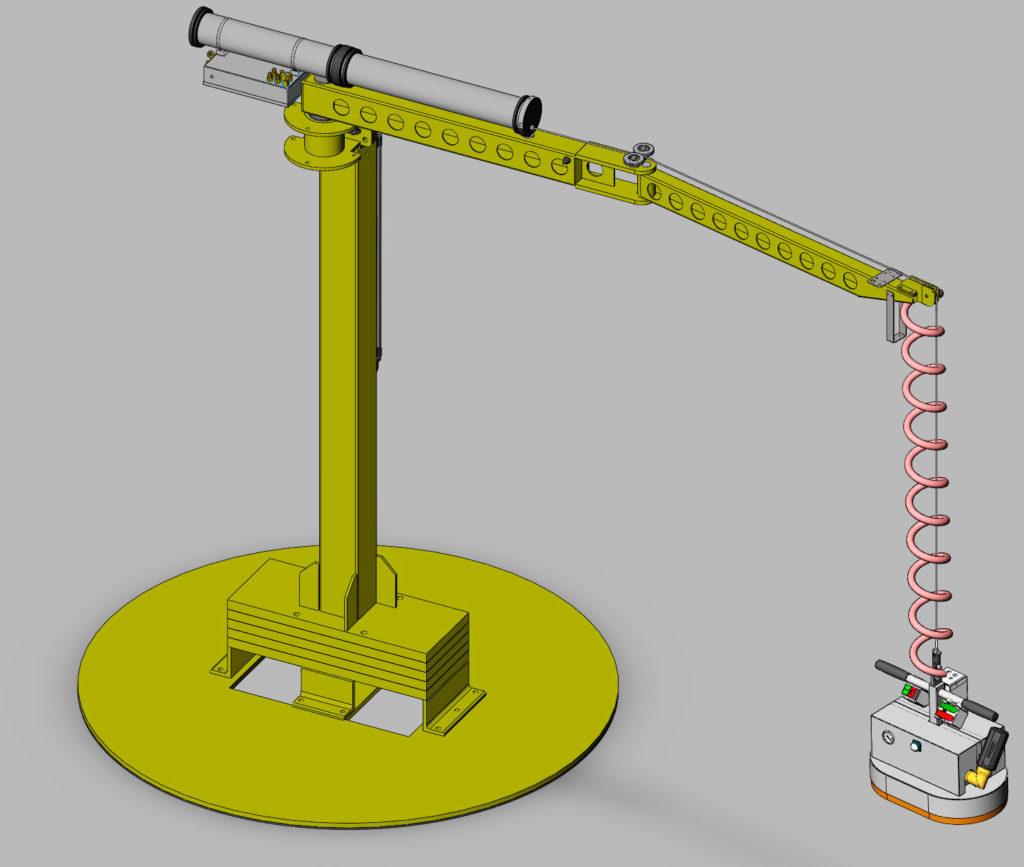 Gripper- in this case a vacuum sack gripper - Lifts All