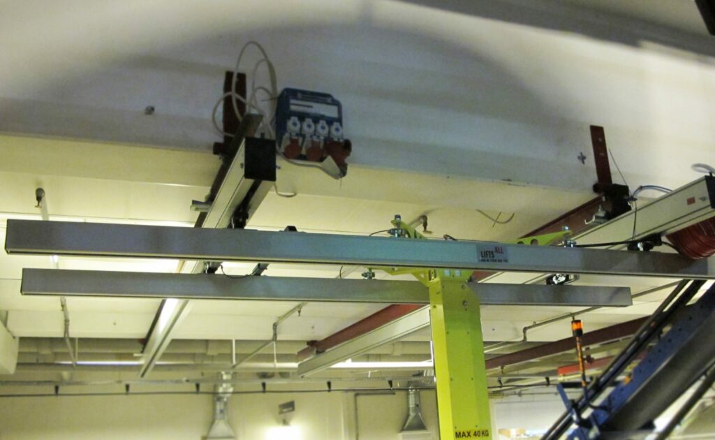 Overhead crane system | Baggage lifting tools | Lifts All AB